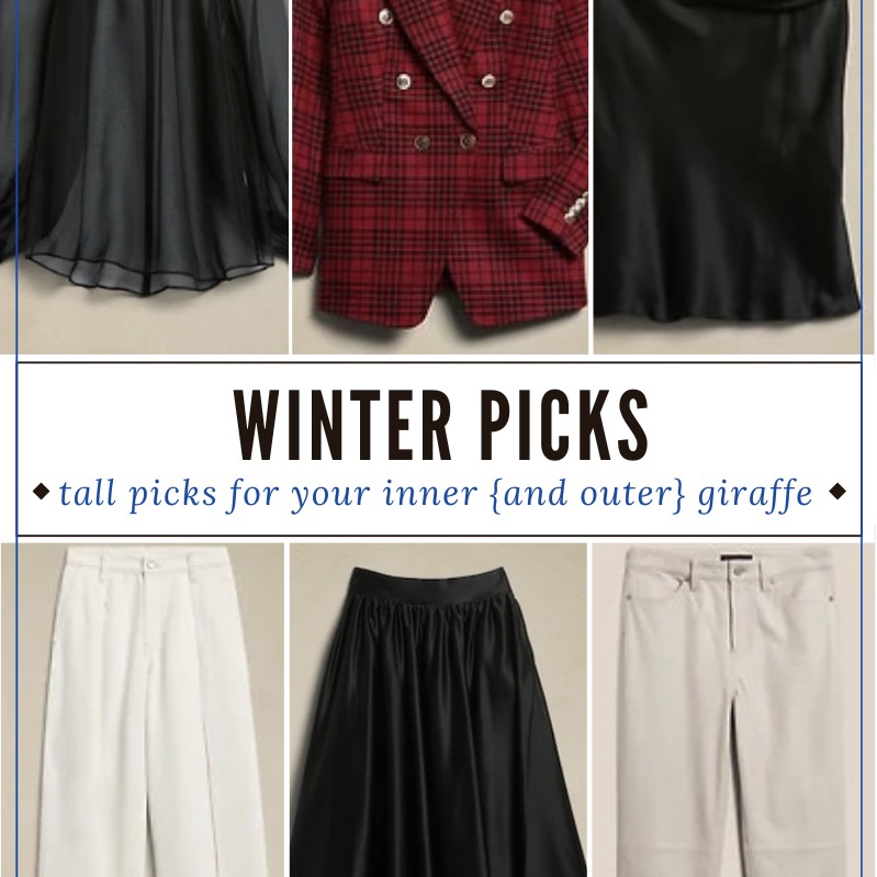 Tall Tuesday: Winter Picks • lucindervention