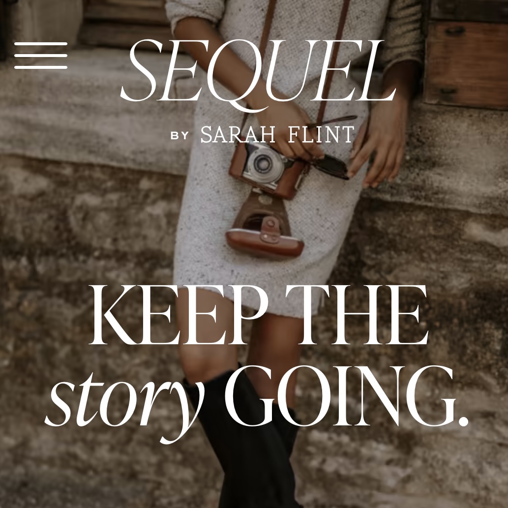 Resale Retail: Sarah Flint Sequel • lucindervention