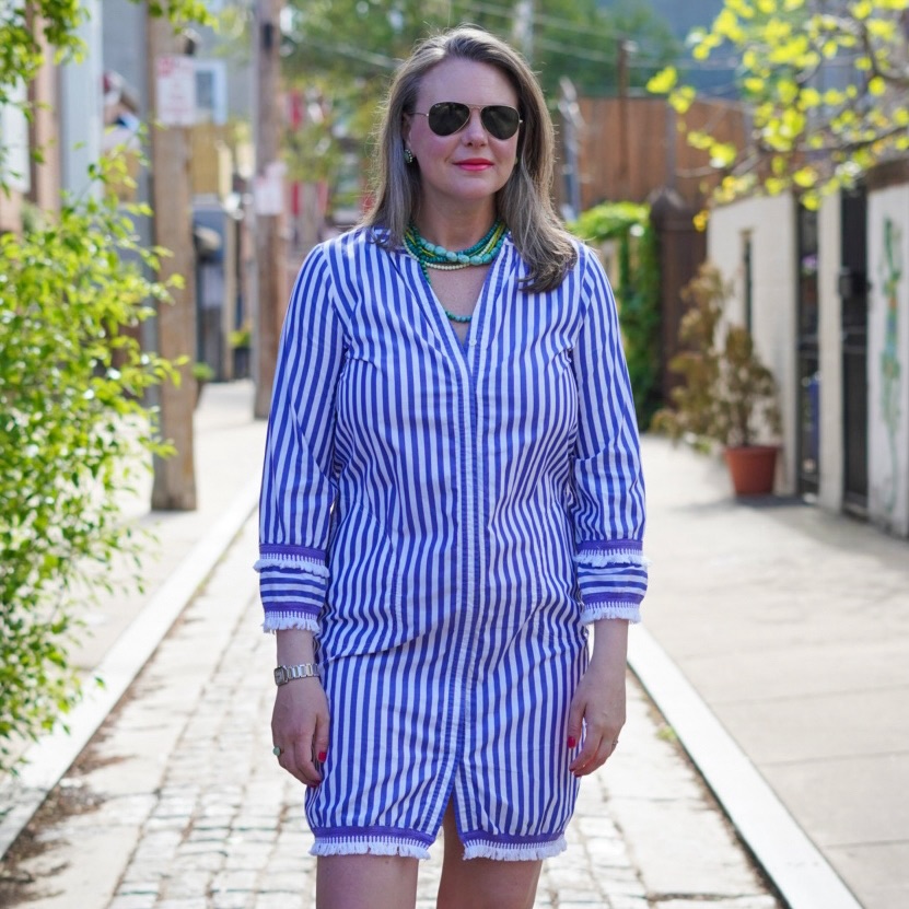 Blue Stripes: Summer • lucindervention